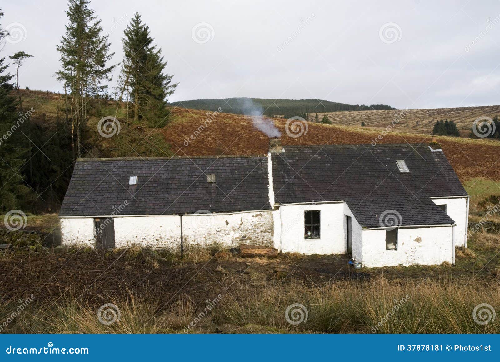 Old bothy stock image. Image of shelter, bothy, croft - 37878181