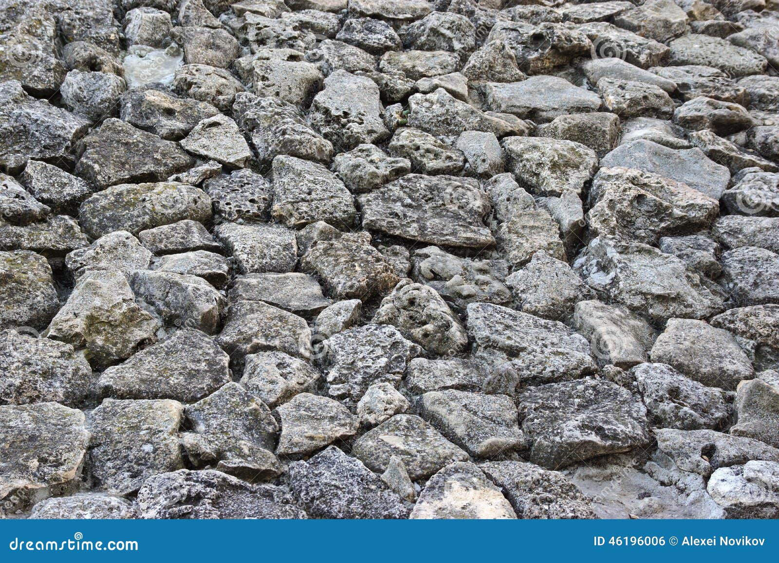 Old Boulder Wall stock photo. Image of flagstone, isolated - 46196006