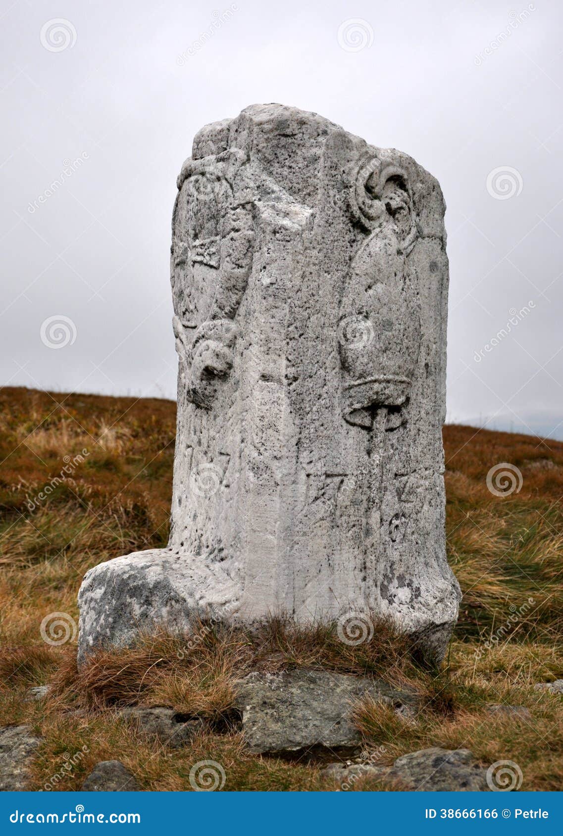 Old boundary stones stock photo. Image of boundary, object - 38666166