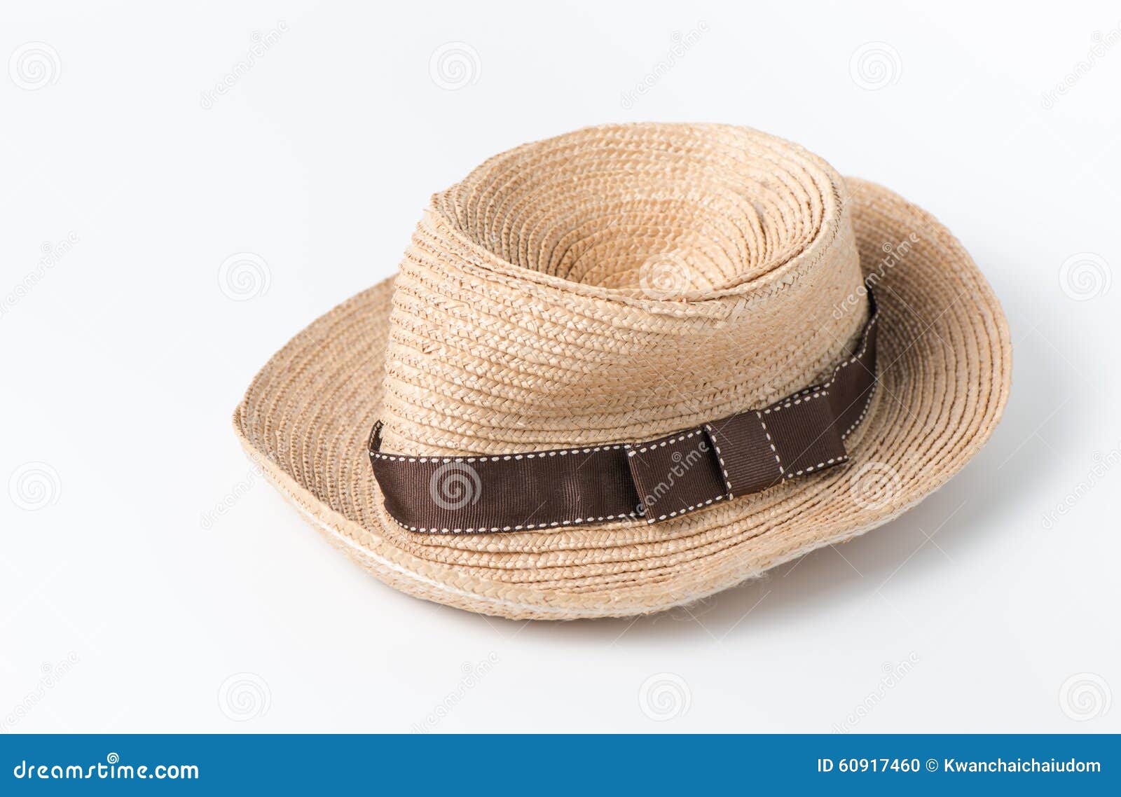 Old bowler hat isolated stock photo. Image of design - 60917460