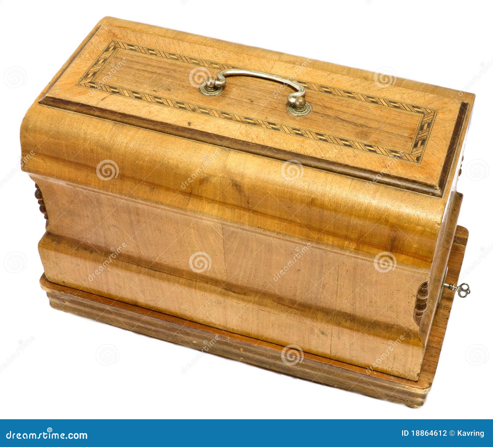 Old box stock photo. Image of deco, artdeco, sewing, case - 18864612
