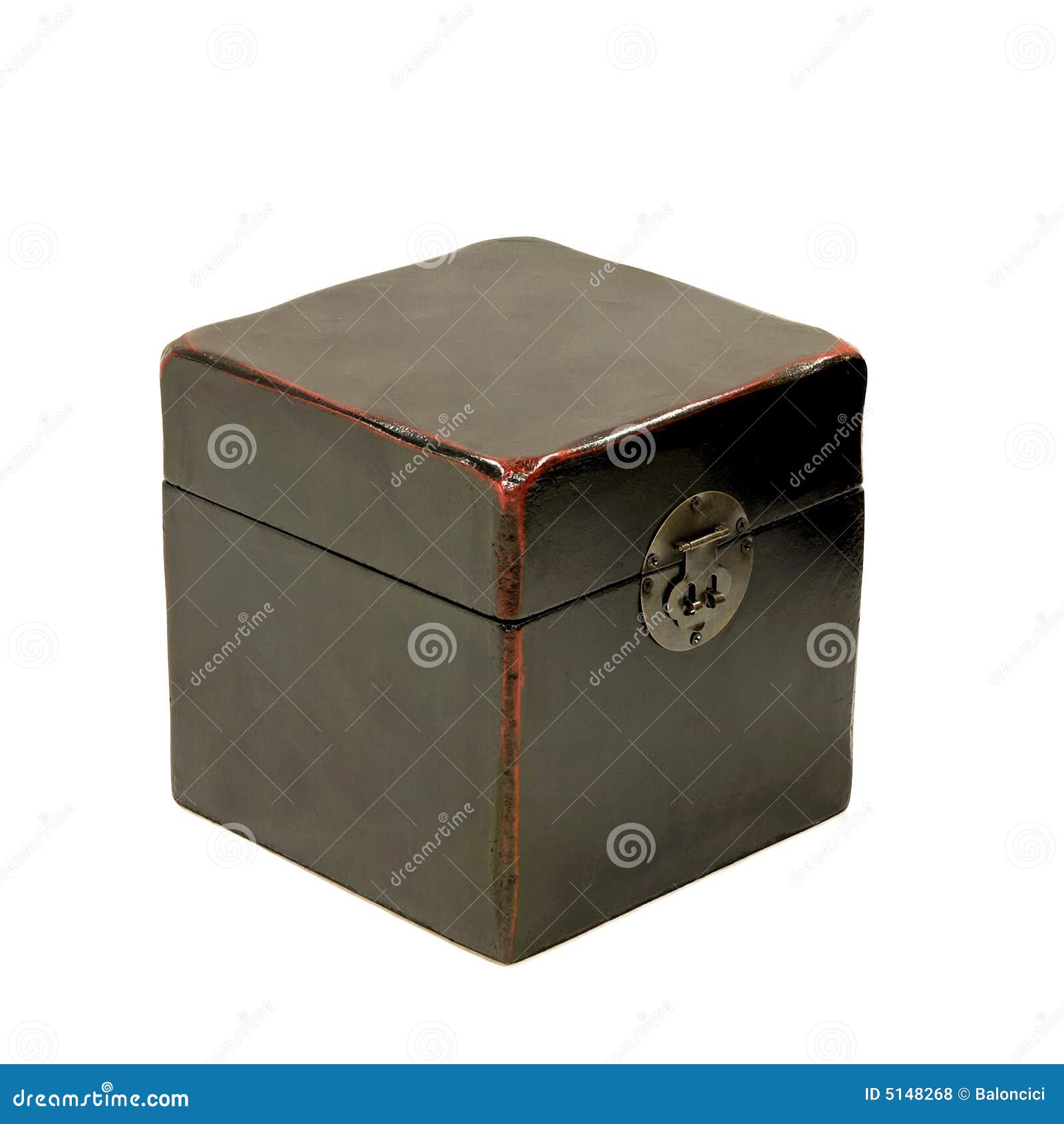 Old box stock photo. Image of black, closed, ancient, furniture - 5148268