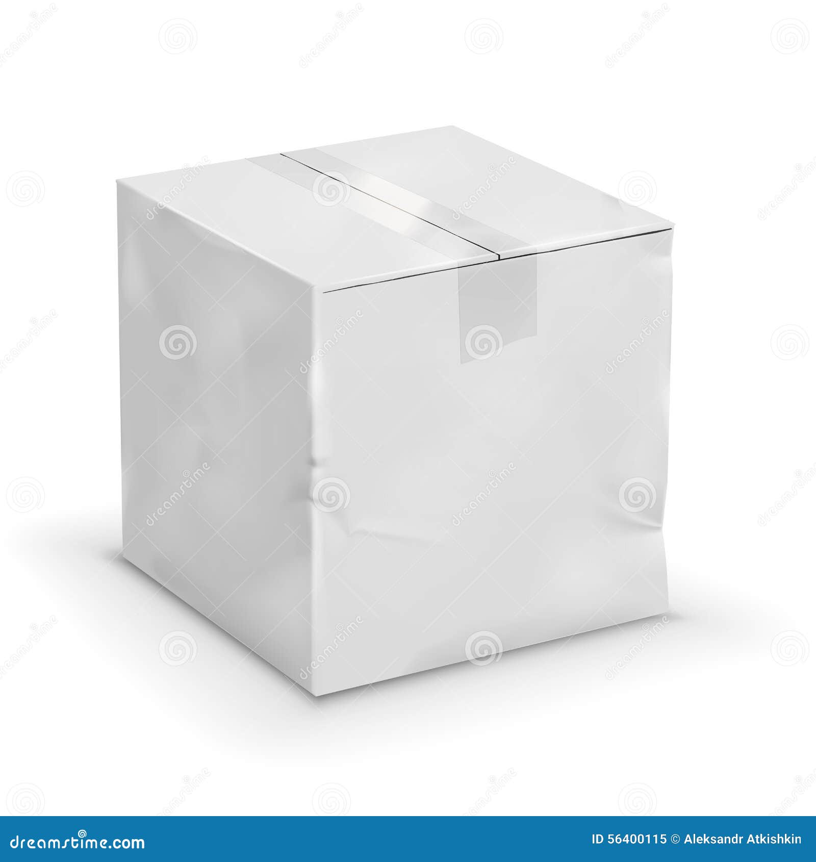 Old box stock vector. Illustration of used, container - 56400115