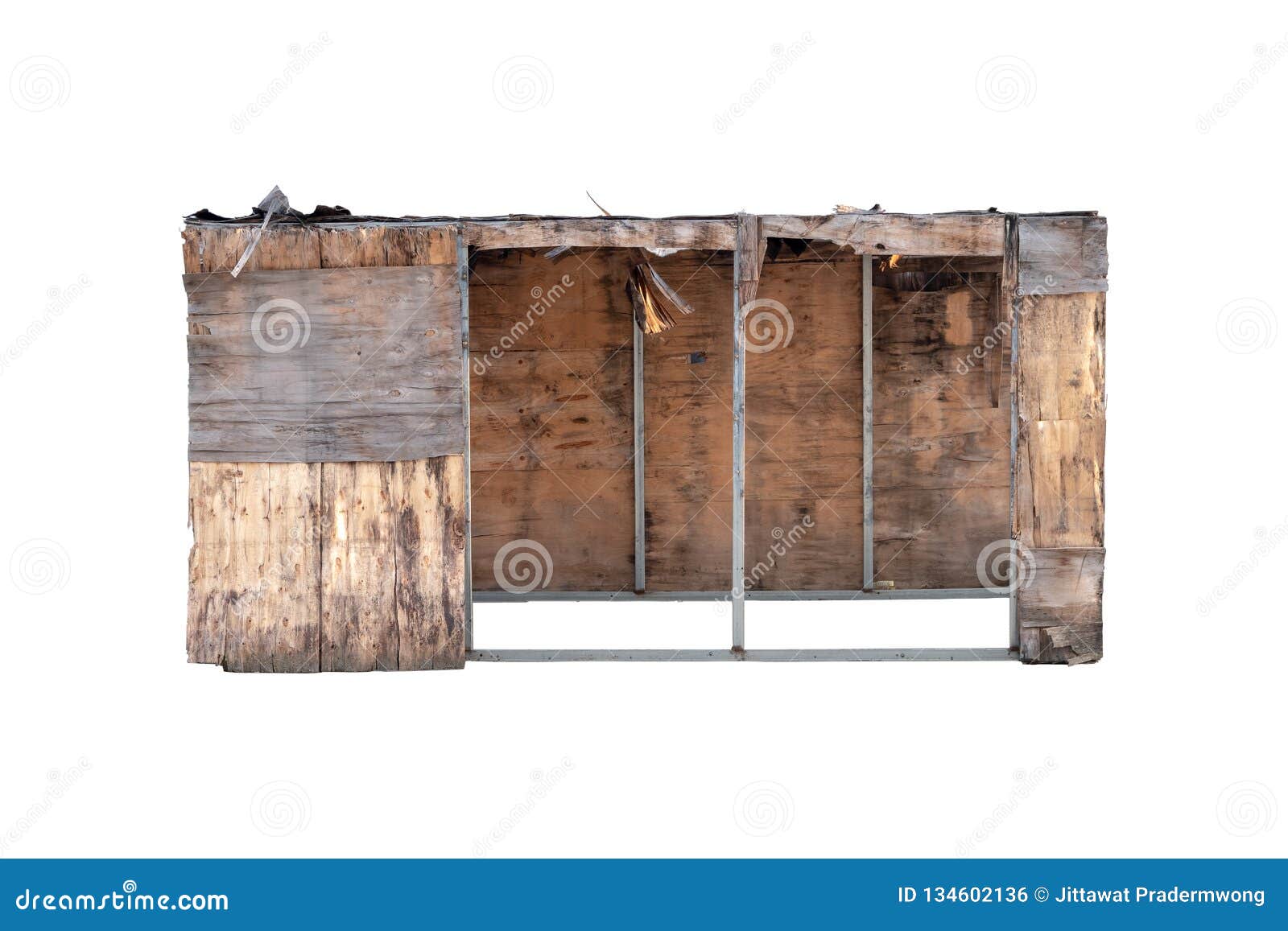 The Old Box Home stock photo. Image of crate, package - 134602136