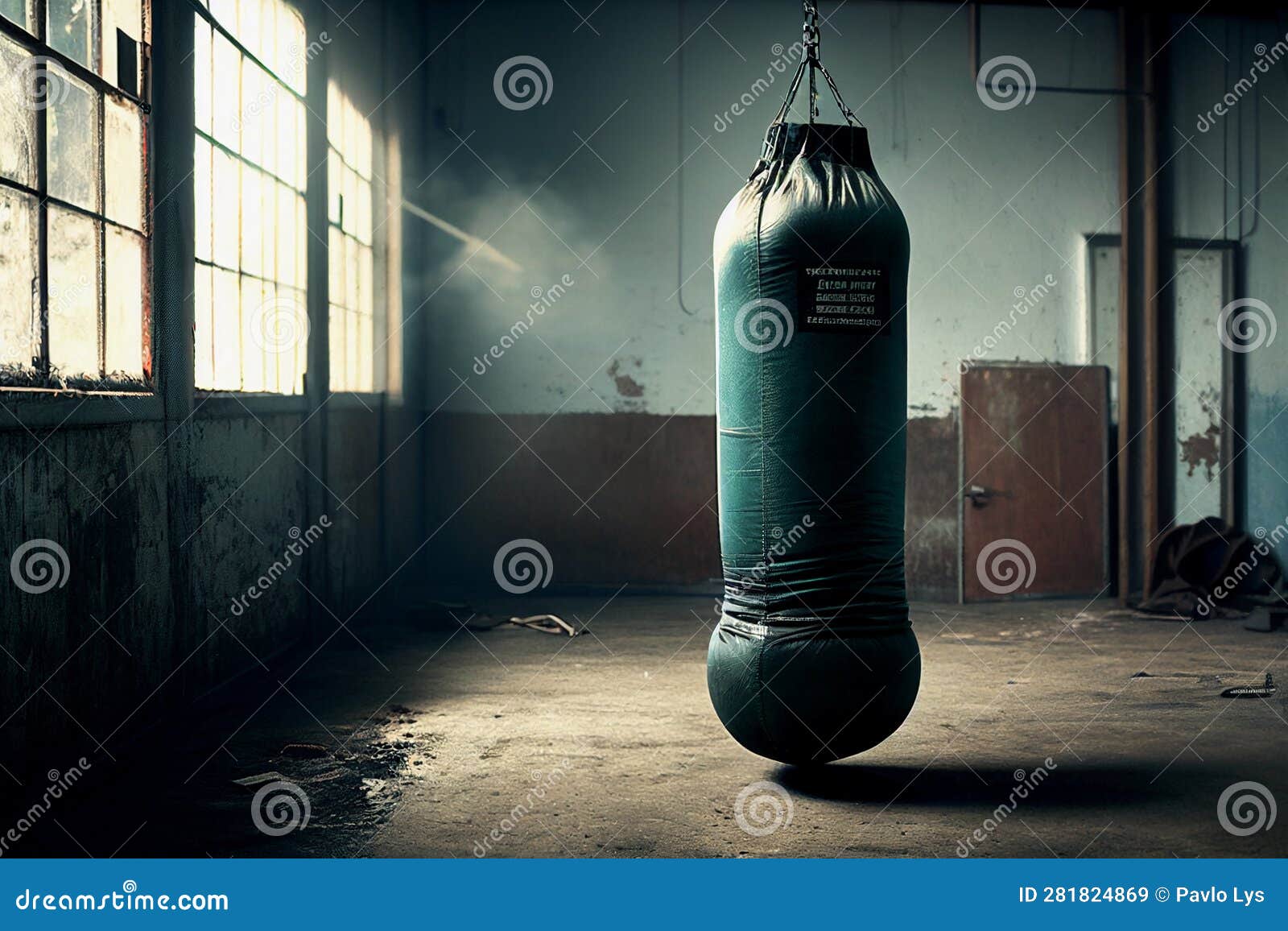 Old Boxing Gym. AI Generated Stock Illustration - Illustration of ...