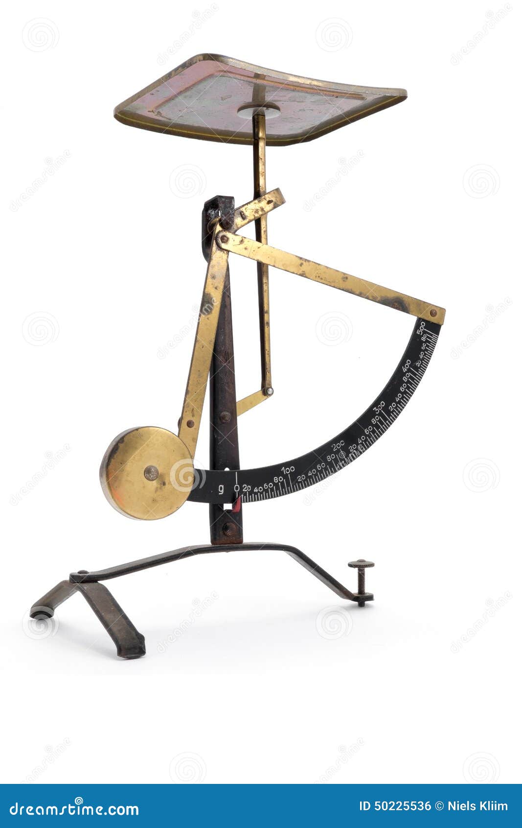 Old brass paper scale stock photo. Image of aged, mail - 50225536