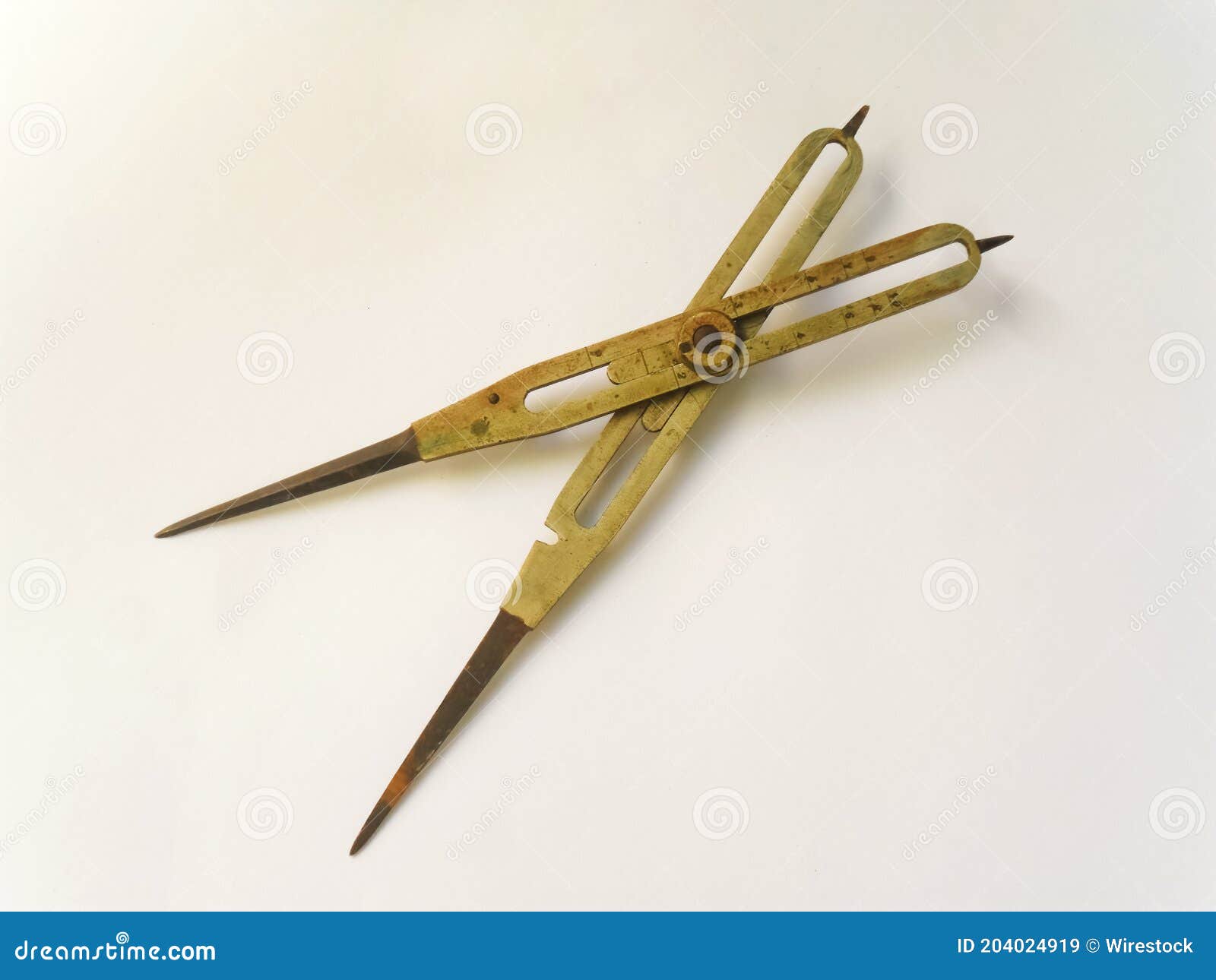 Old Brass Reduction Compass or Proportional Scale Divider. Geometry ... Old Brass Reduction Compass or Proportional Scale Divider. Geometry ...