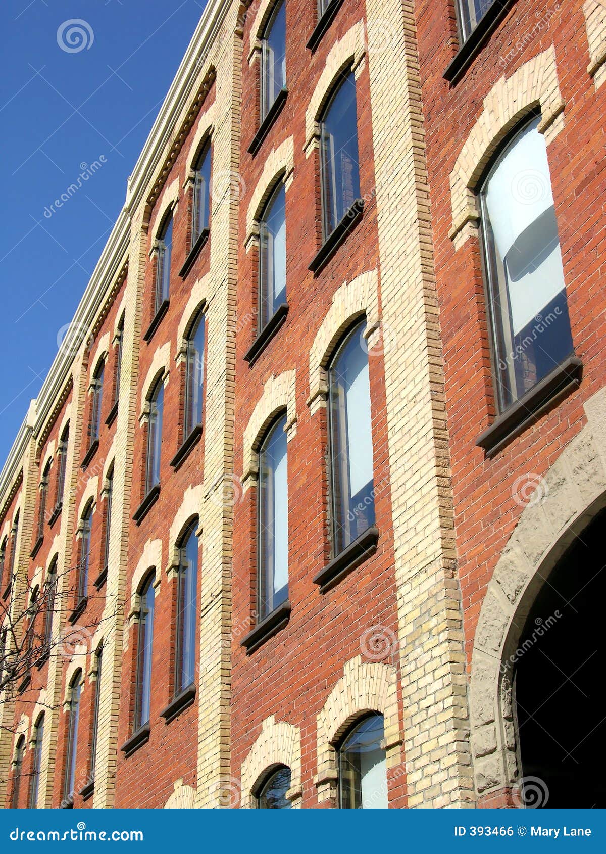 Old Brick Building stock photo. Image of architecture, brick - 393466