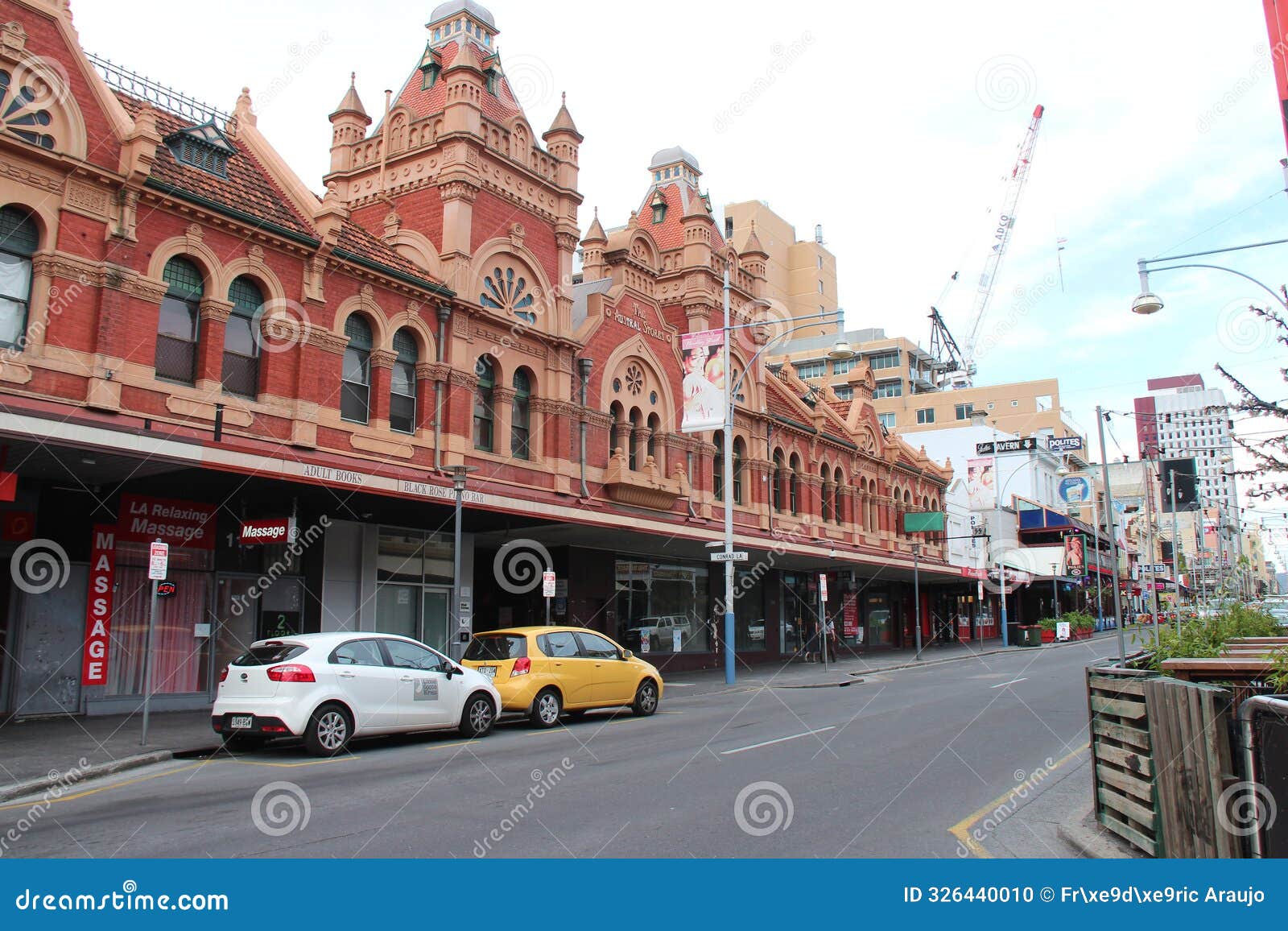 Old Brick Building (mall) in Adelaide - Australia Stock Photo - Image ...