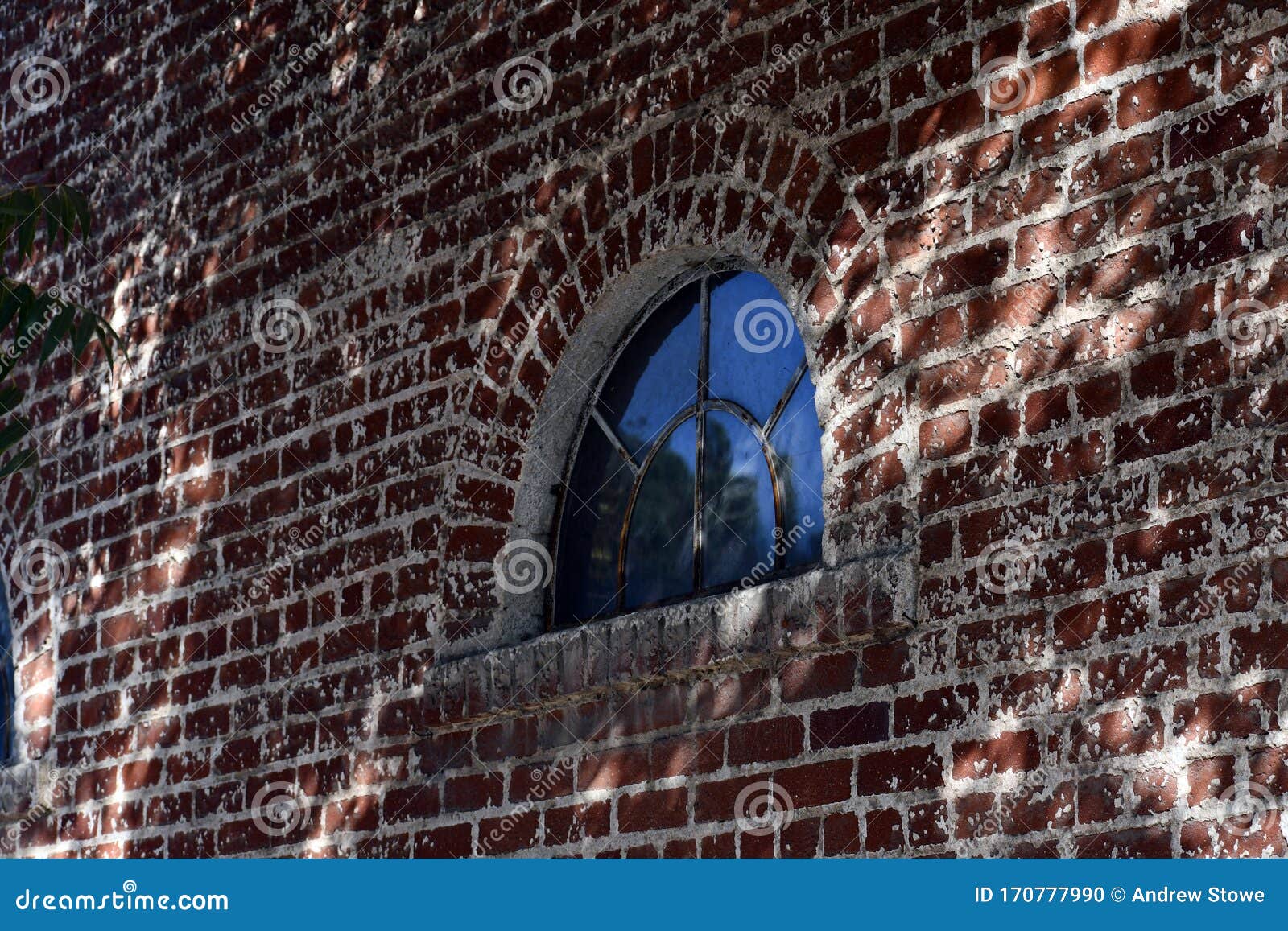 Old Brick Building with Windows Stock Photo - Image of building ...