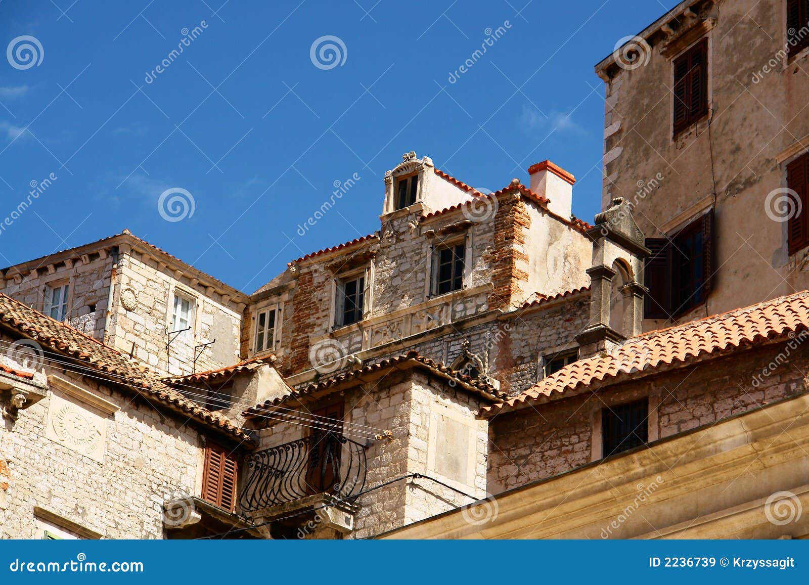 Old brick buildings stock image. Image of craftsmanship - 2236739
