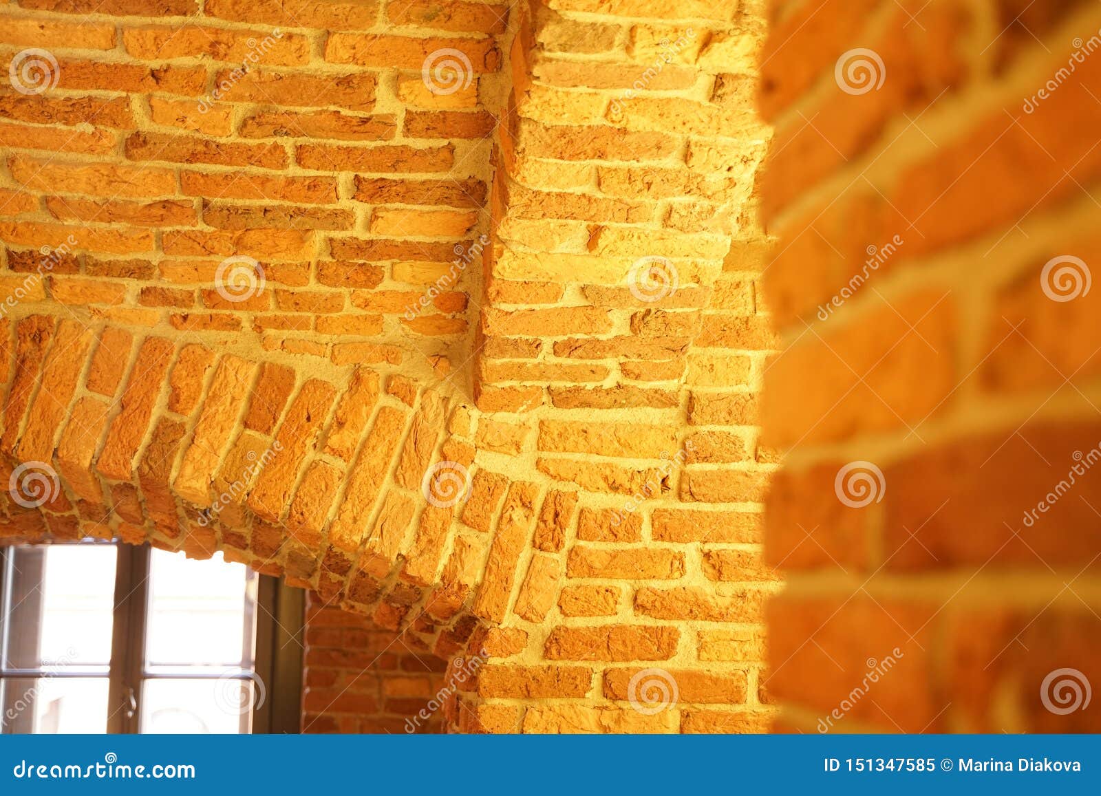Old Brick House with Red Bricks Russian Ancient Home Stock Image ...