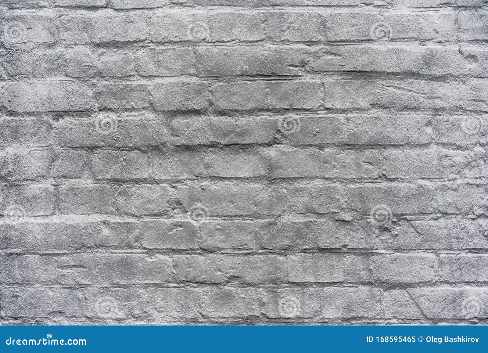 Old Brick Painted Wall. the Brick Wall is Black and White Stock Image ...