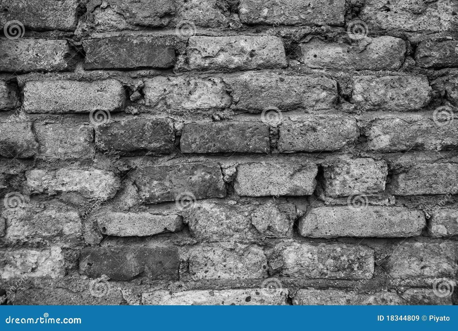 Old Brick Pattern Background Texture Stock Image - Image of concrete ...
