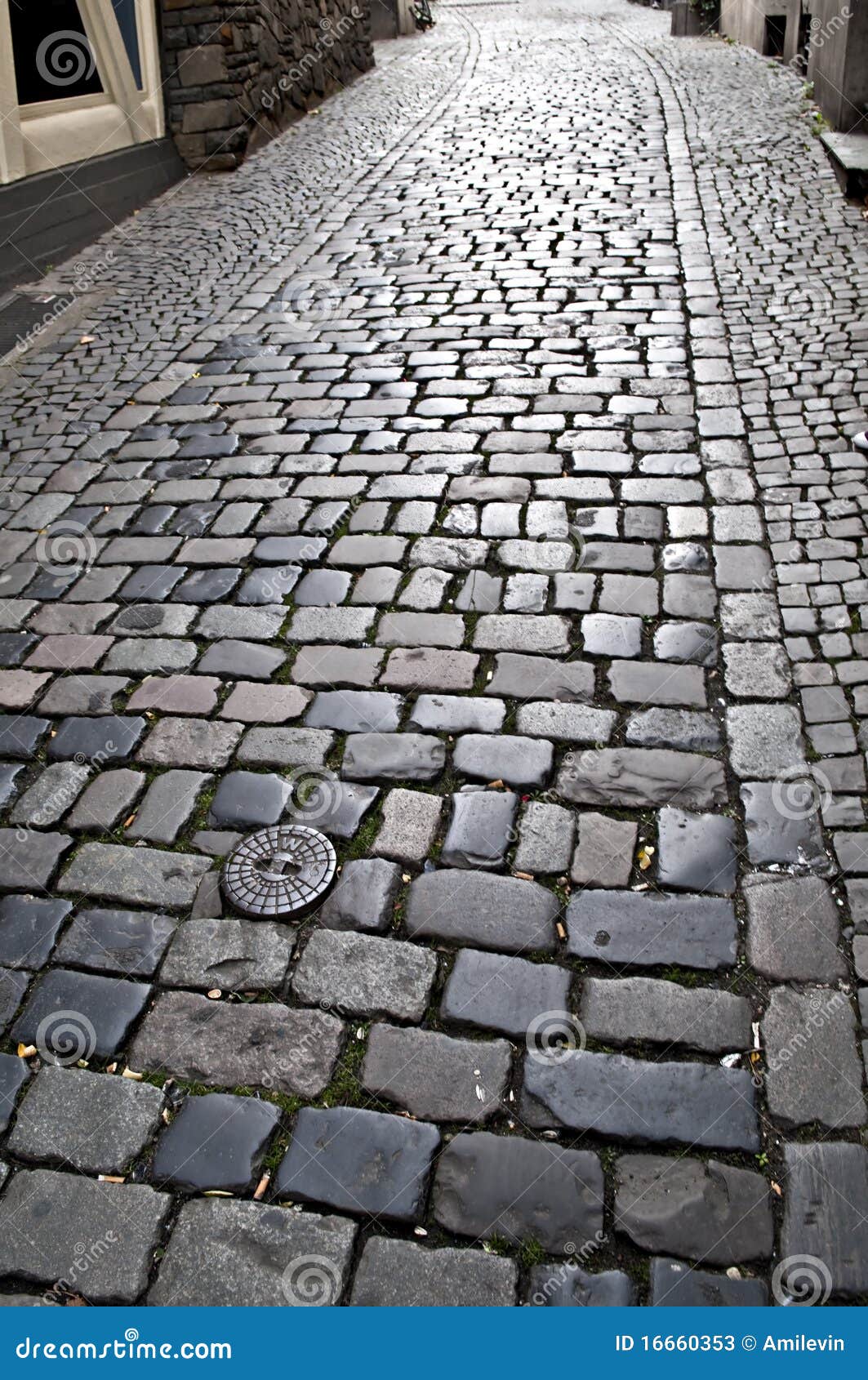 Old Brick Road Stock Photos - Image: 16660353