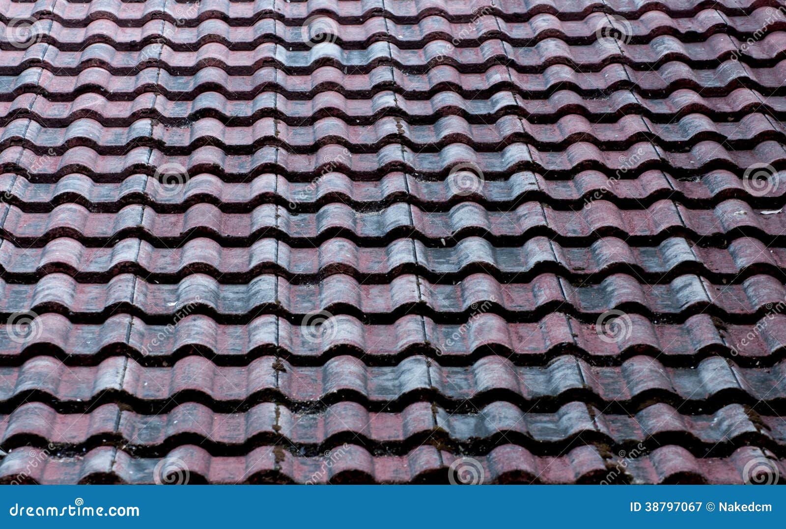Old brick roof texture stock image. Image of background - 38797067