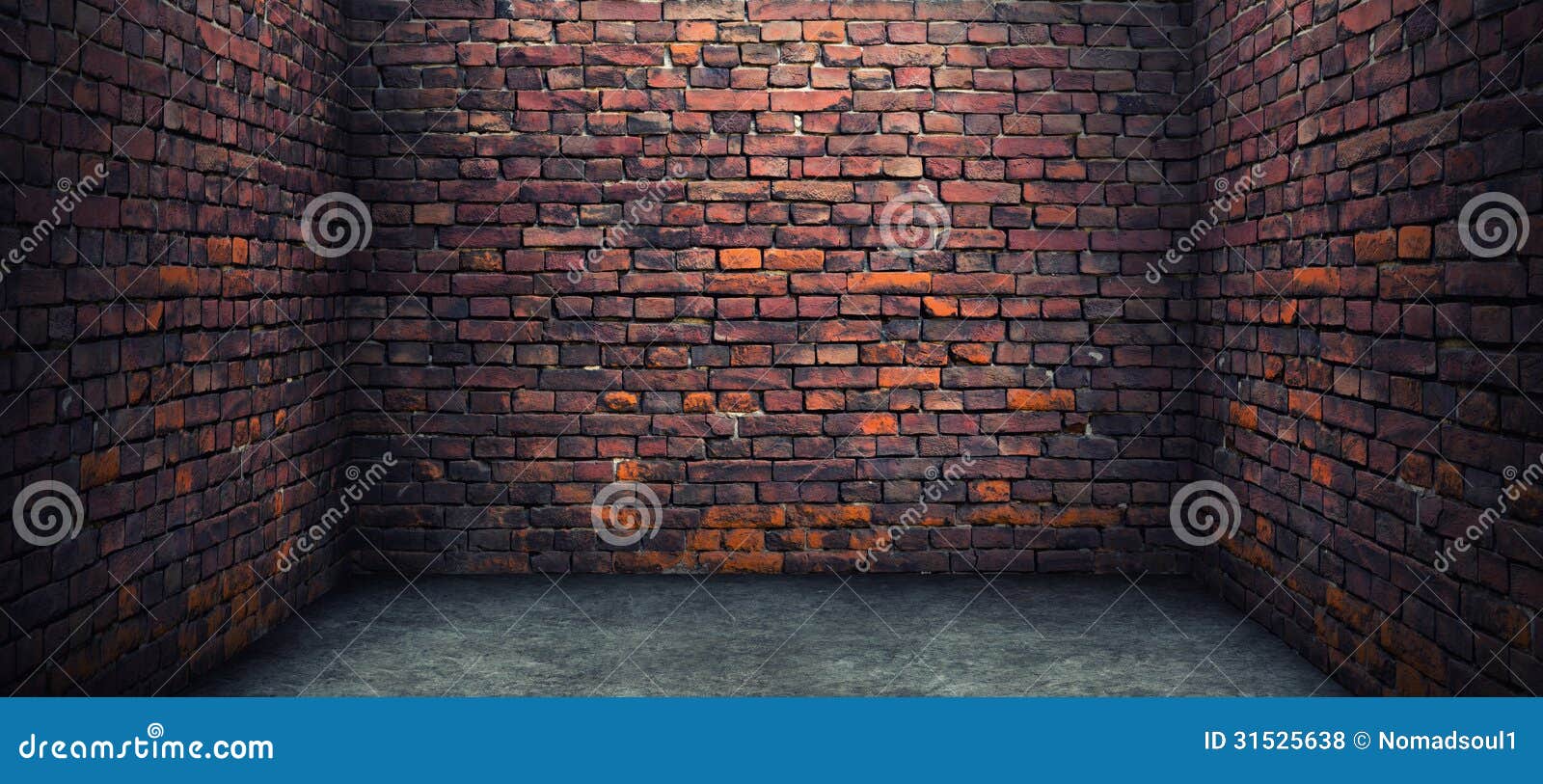 Old Room Brick Wall Texture Stock Photography | CartoonDealer.com #20292176