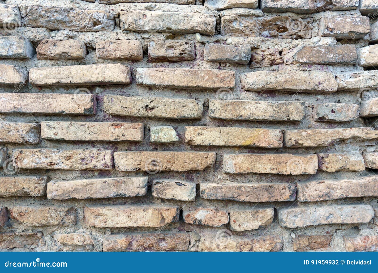 Old brick stone wall stock photo. Image of bricks, stone - 91959932