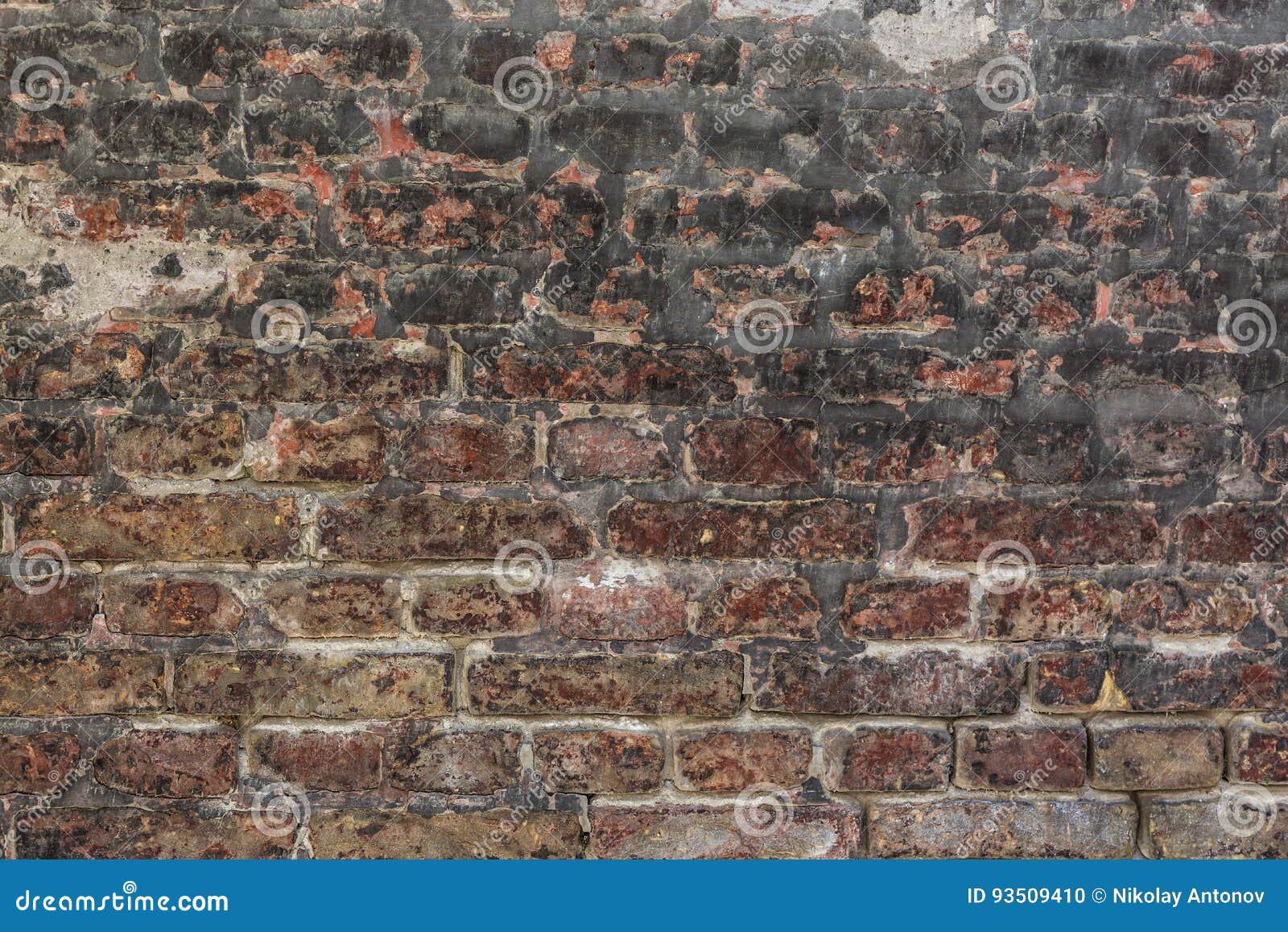 Old Brick Stone Wall Texture Background. Colorful Abstract Wall Texture ...