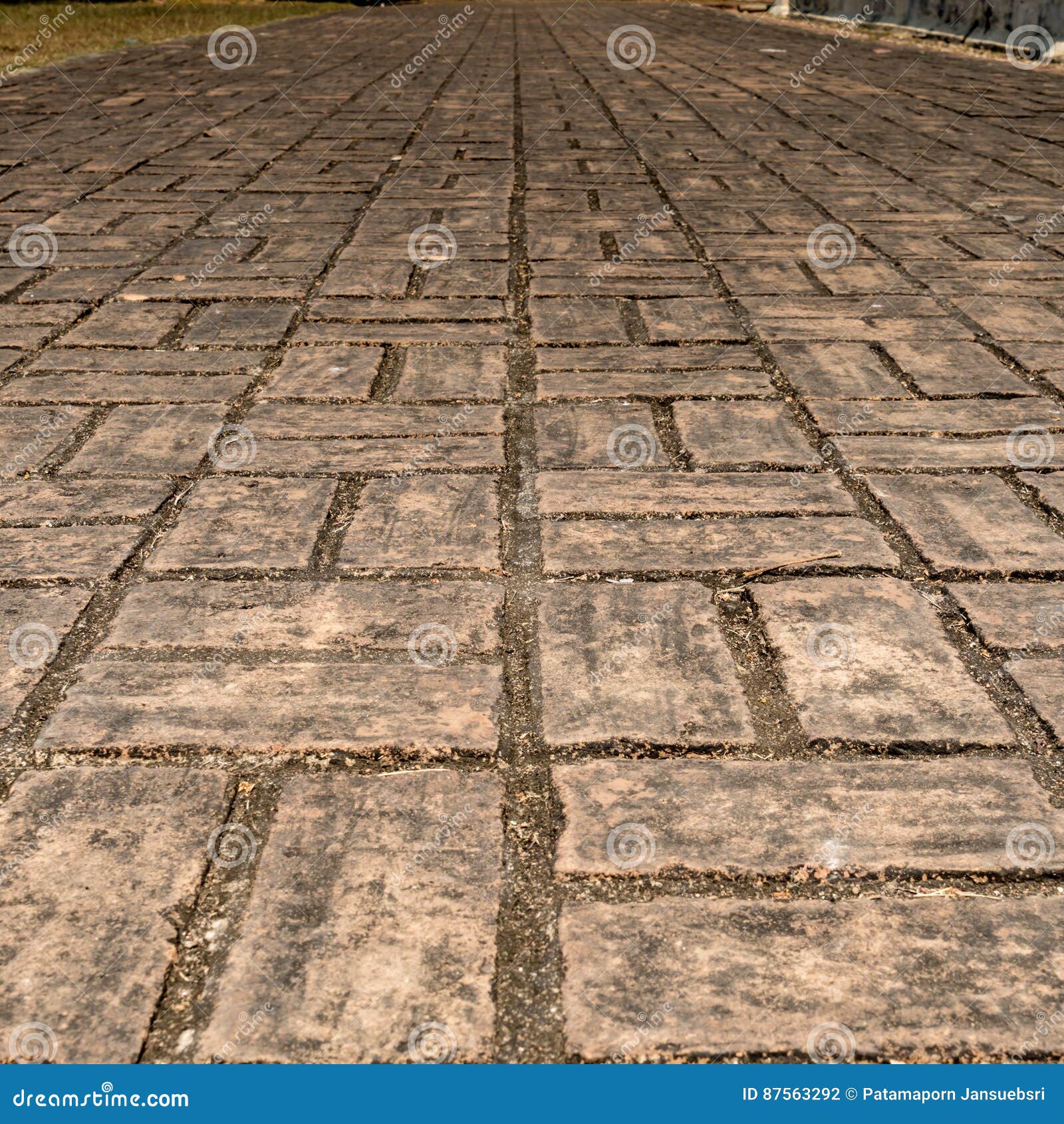 Old Brick street stock photo. Image of rock, outdoor - 87563292