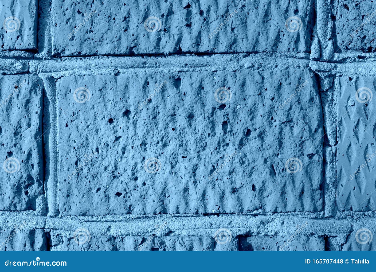Old Brick Texture Close-up. Abstract Architectural Background Blue ...