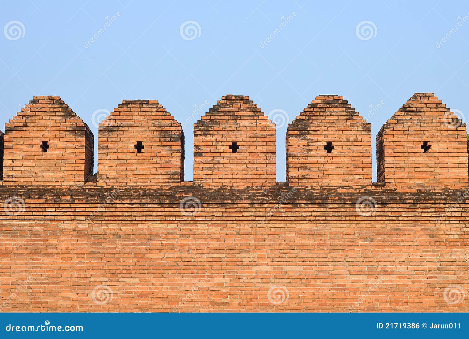 Old brick wall stock photo. Image of fence, ancient, travel - 21719386