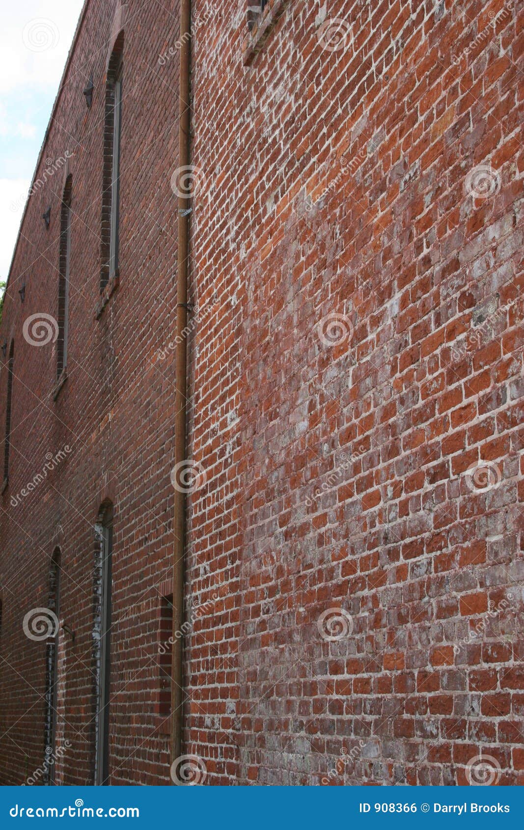Old Brick Wall stock photo. Image of historic, brick, architecture - 908366