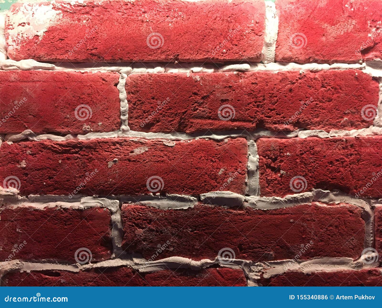 Old Brick Wall Backlit by Neon Lamps Stock Photo - Image of banner ...
