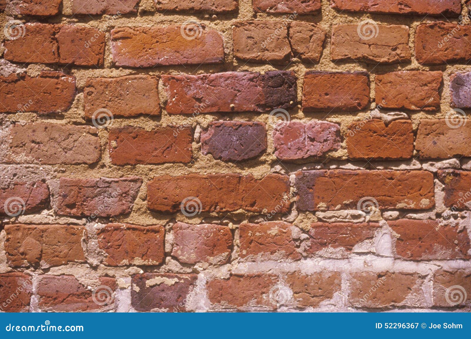 Old Brick Wall, Charleston, South Carolina Stock Image - Image of south ...