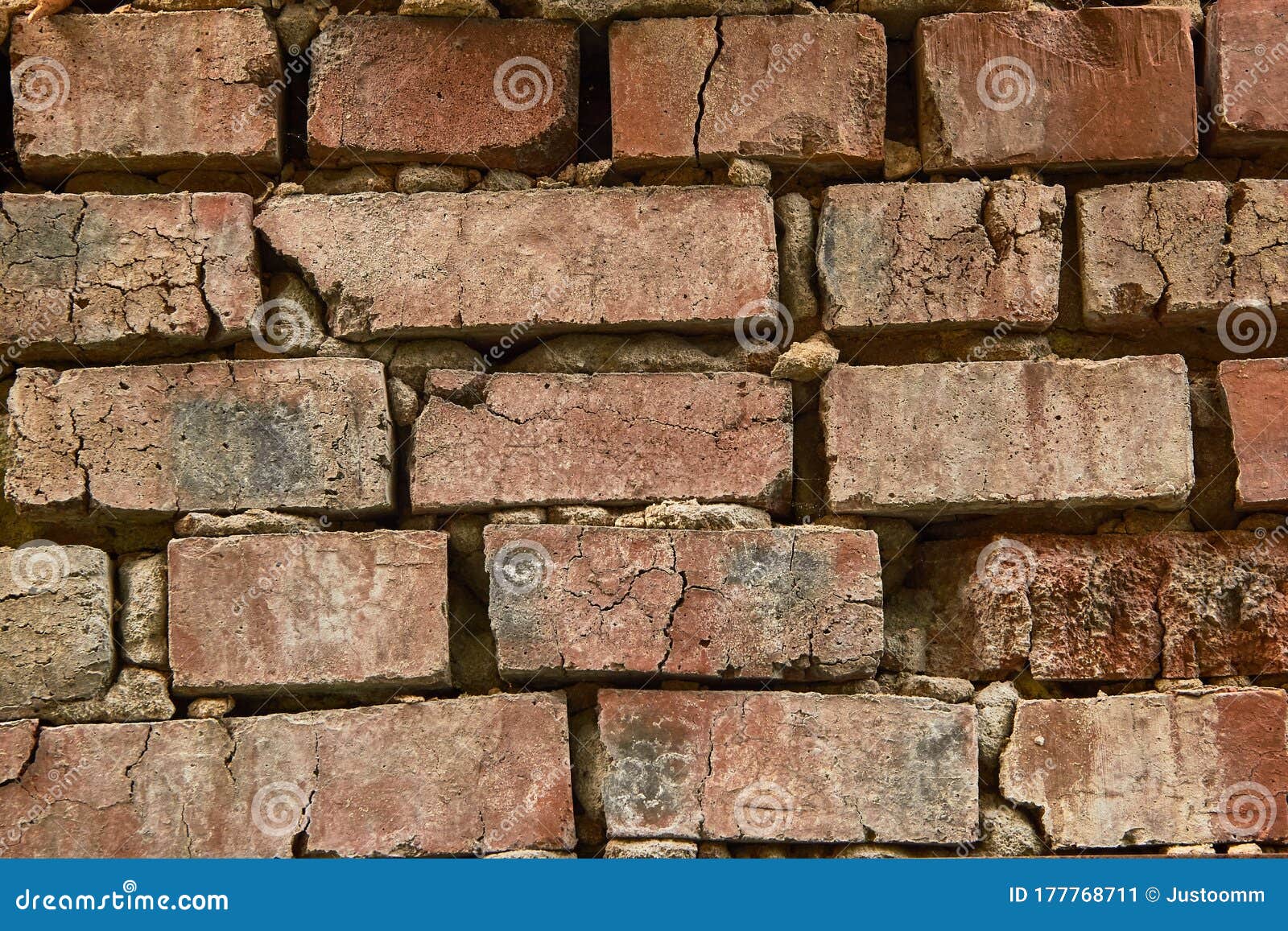 Crumbling Brick Wall Texture