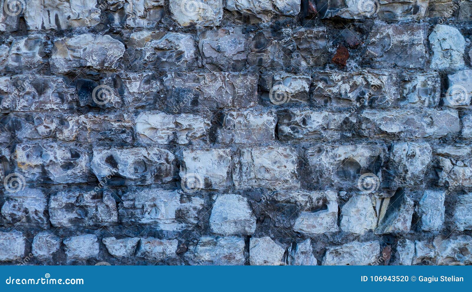 Old Brick Wall Fortress Pattern Stock Photo - Image of abstract ...