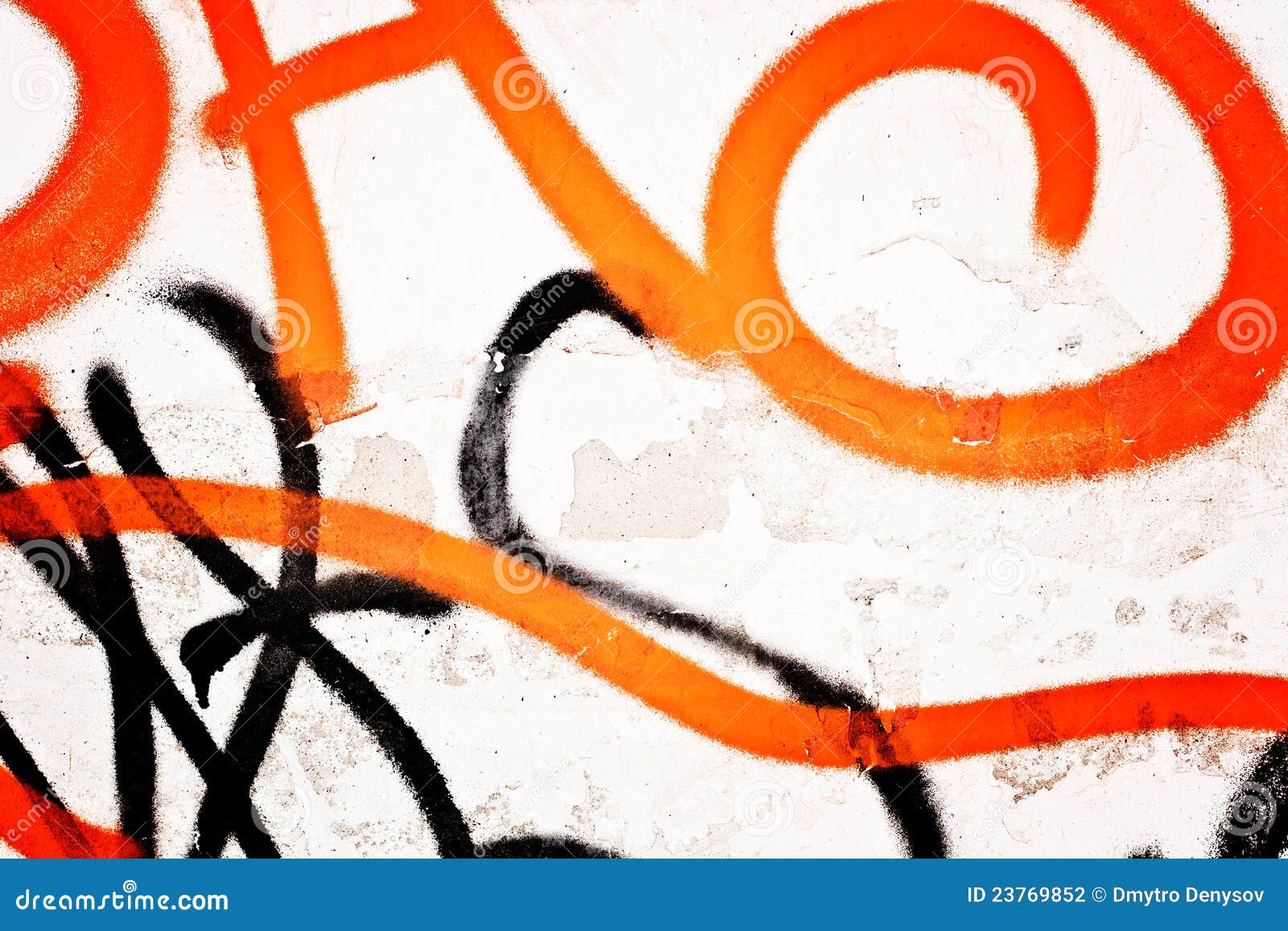 Old Brick Wall with Graffiti Stock Photo - Image of abstract, rubbish ...