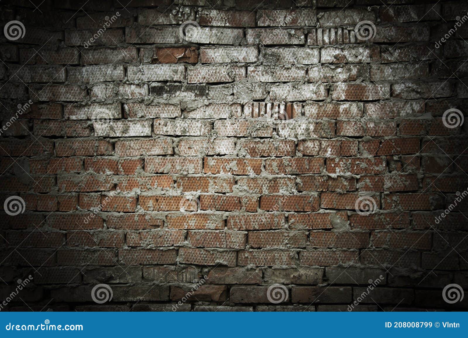 Old brick wall stock image. Image of material, structure - 208008799