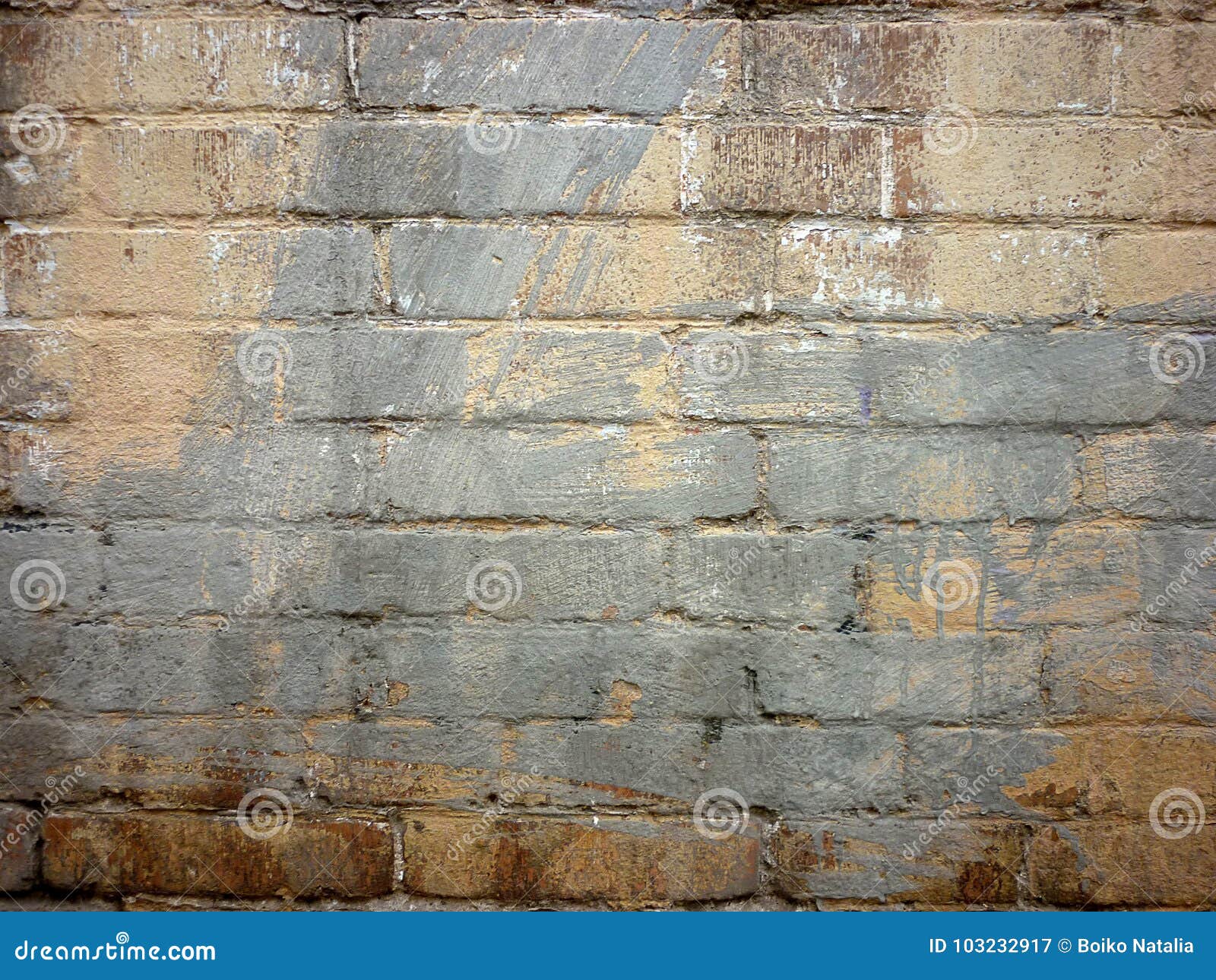 Old Brick Wall Painted Graffiti Texture Background Stock Image - Image ...