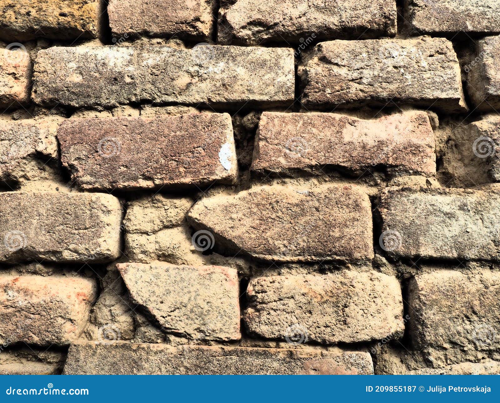 Old Brick Wall. Retro and Vintage Style Stock Image - Image of group ...