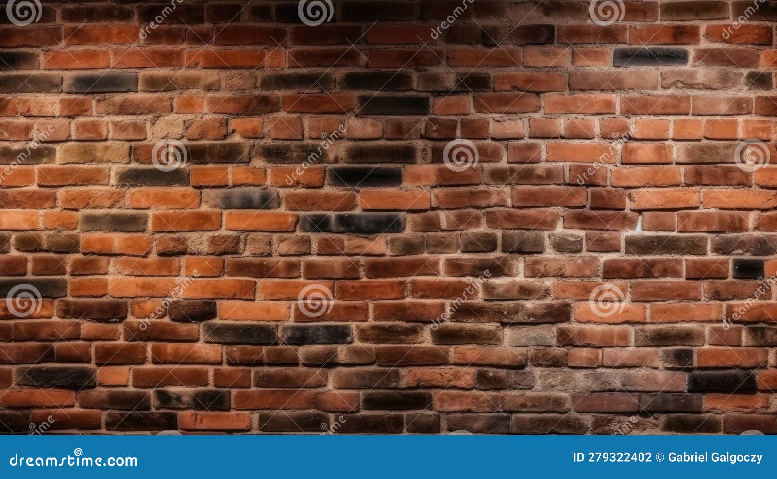 Old Brick Vintage Wall Texture Background Flat Lay Stock Illustration ...