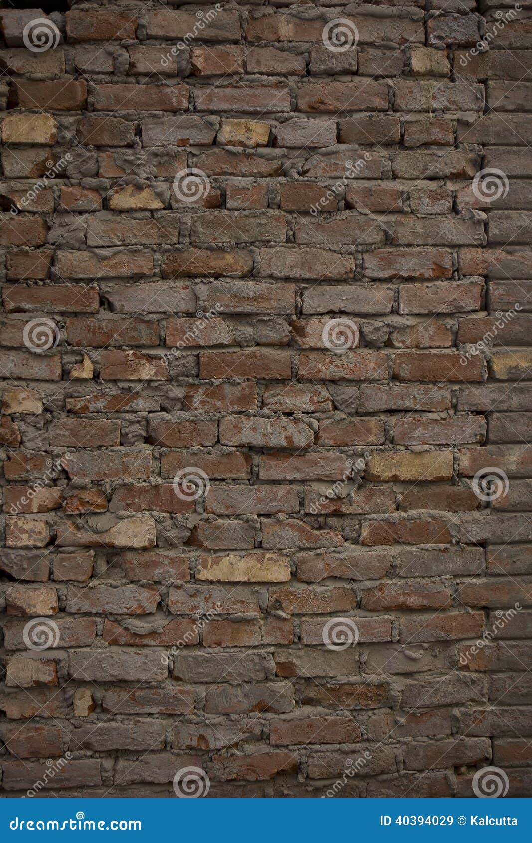 Old Brick Wall: Texture of Vintage Brickwork Stock Image - Image of ...