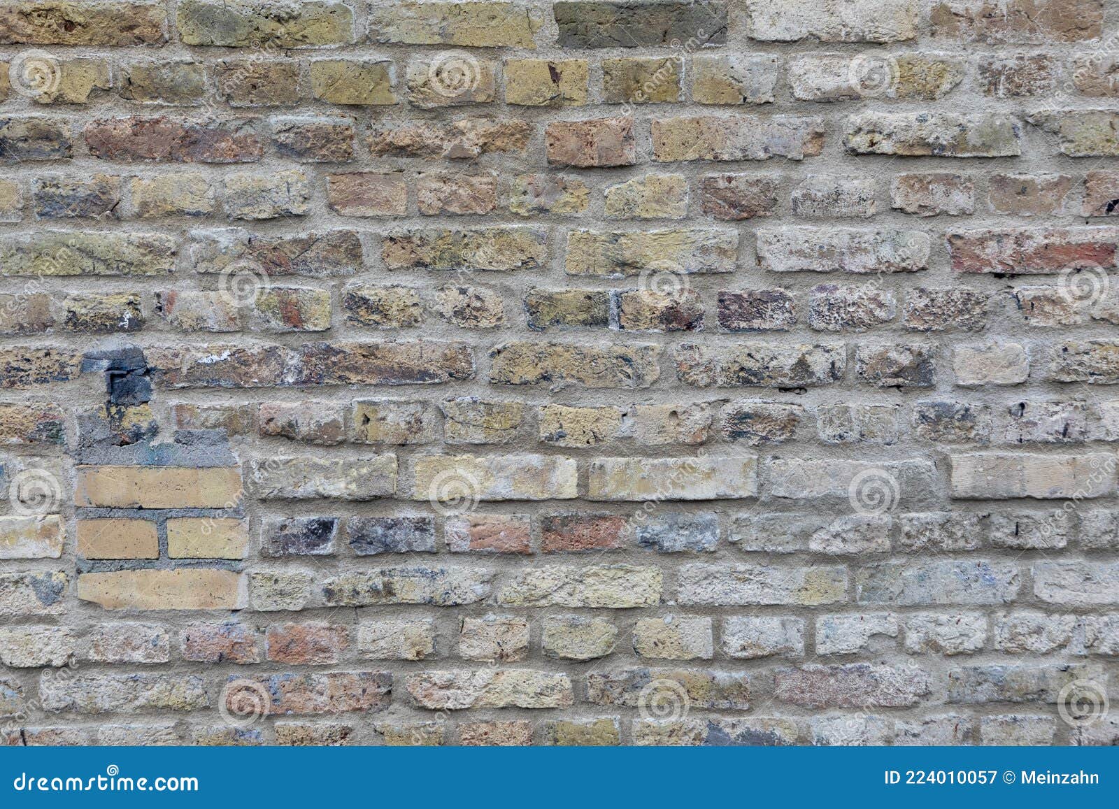 Old Brick Wall in Vintage Style Stock Image - Image of texture, pattern ...