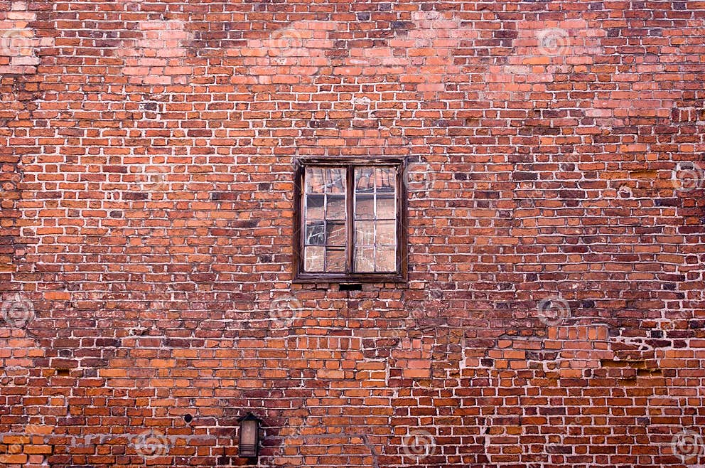 Old brick wall, window stock photo. Image of wall, glass - 2315010