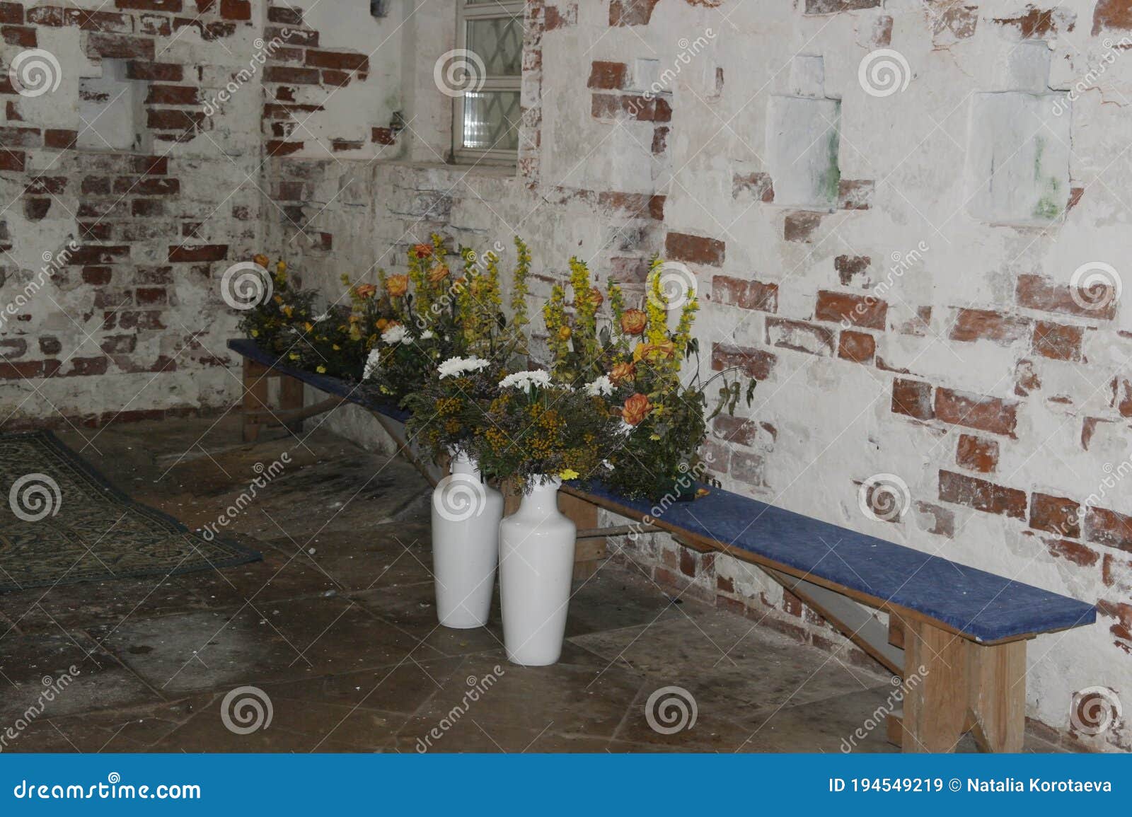 Old Brick Walls of an Ancient Monastery Stock Image - Image of landmark ...