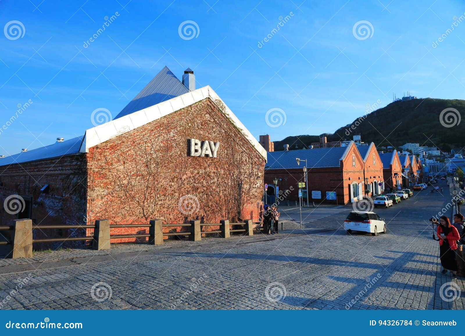 Old Brick Ware House in Hakodate Japan Editorial Stock Image - Image of ...