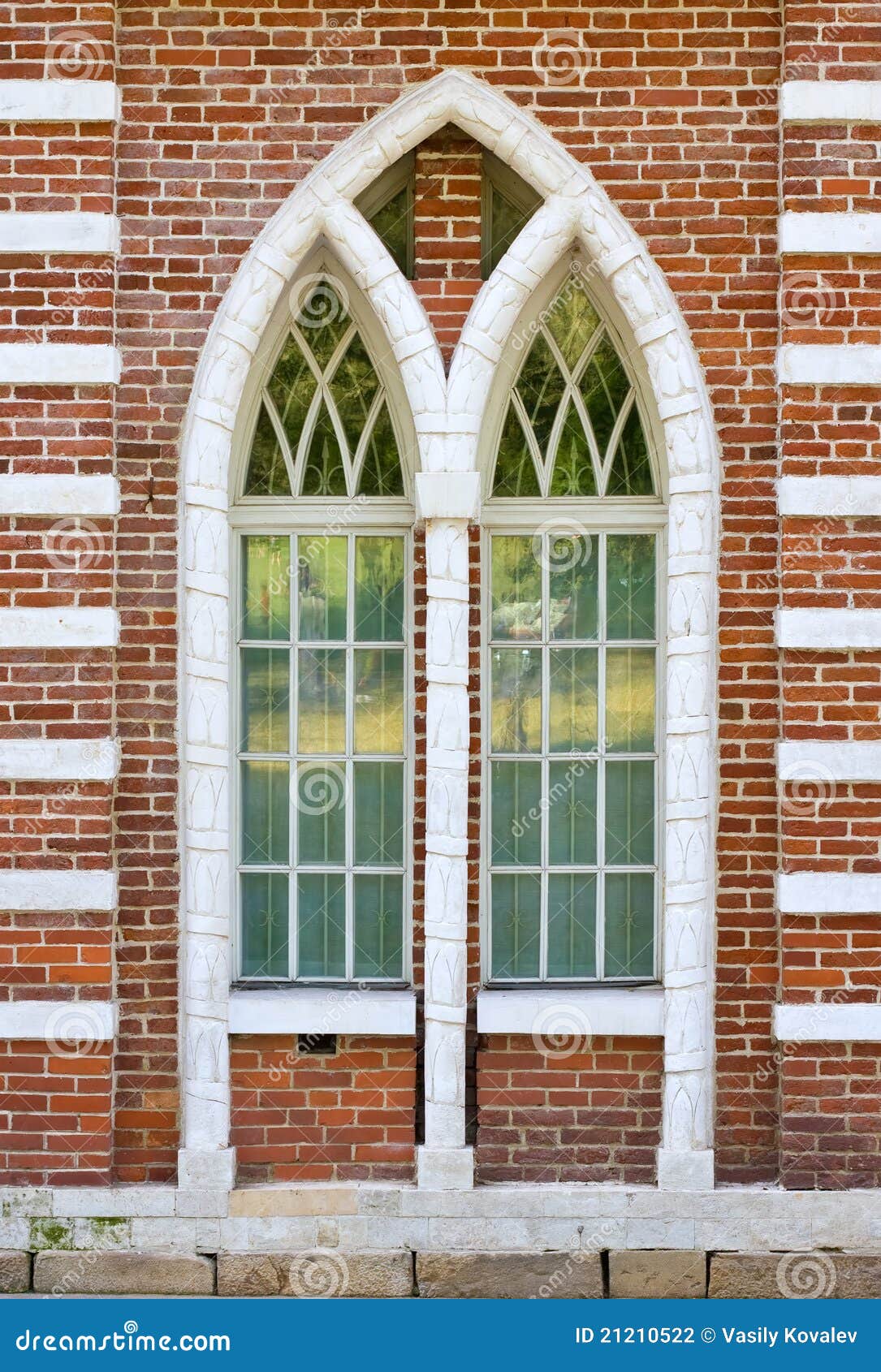 Old Brick Window Architecture Detail Stock Photo - Image of design ...