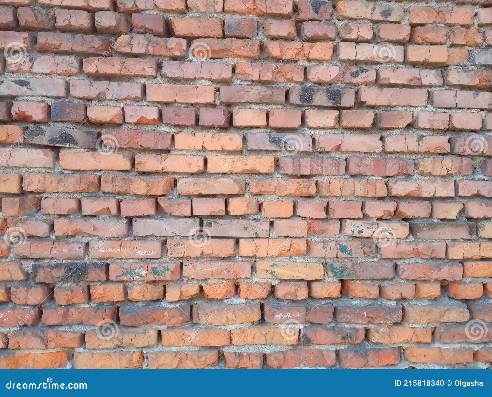 Old Red Brickwork Background and Texture Stock Photo - Image of bricks ...