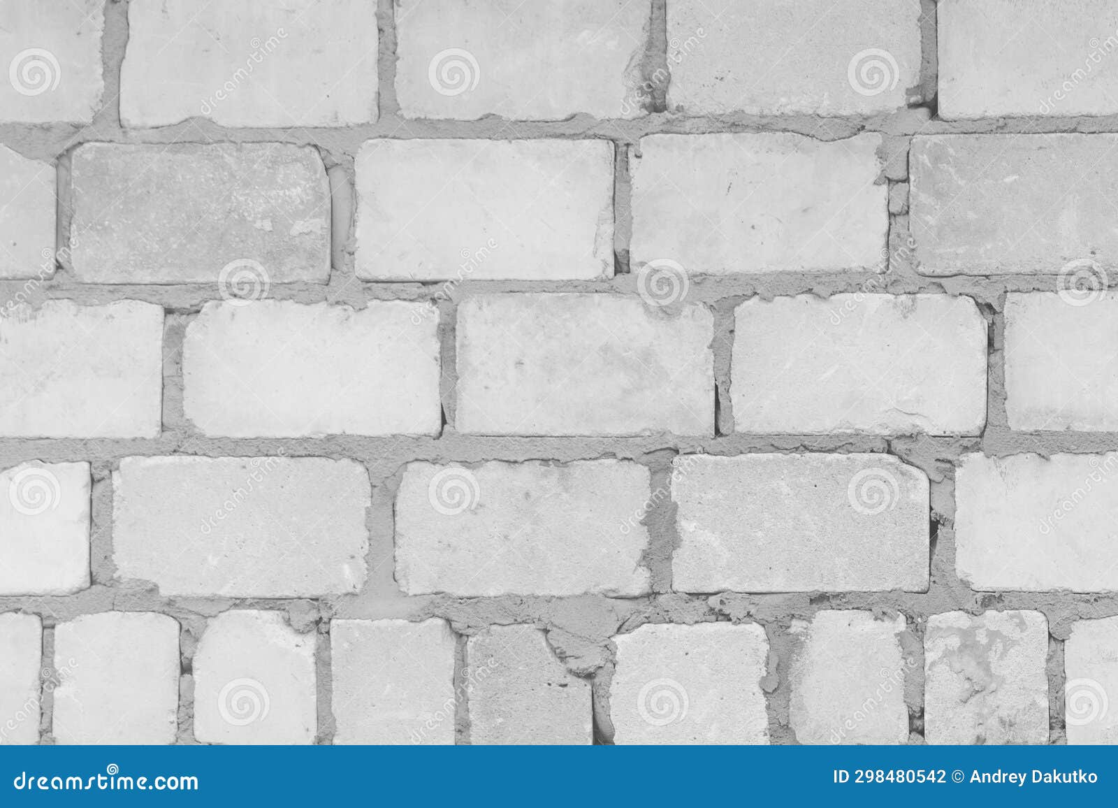 Old Brickwork White Silicate Blocks Brick Texture Background Wall ...
