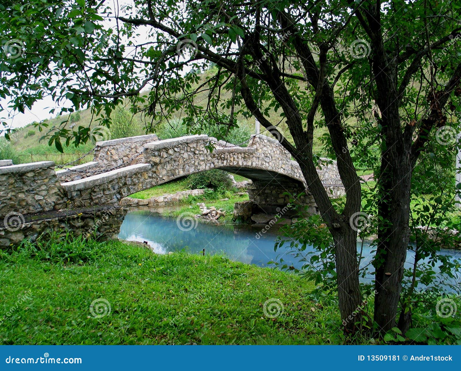 Old bridge stock image. Image of blue, outdoor, water - 13509181