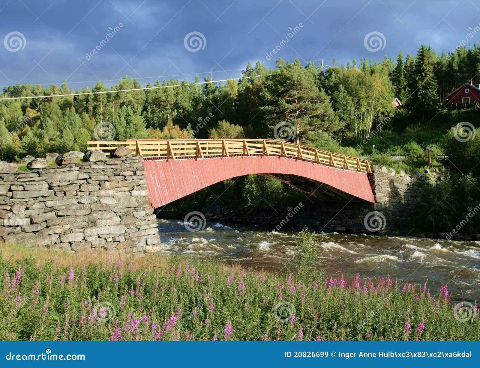 Old bridge stock image. Image of rural, stream, ancient - 20826699