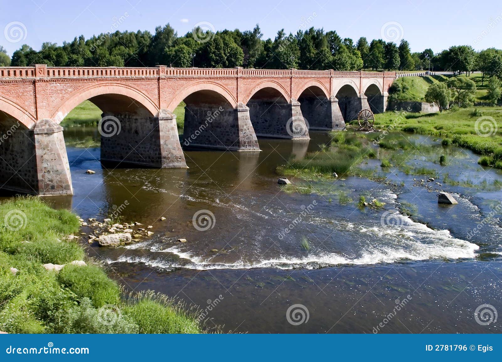 Old bridge stock photo. Image of rustic, city, trees, architecture ...
