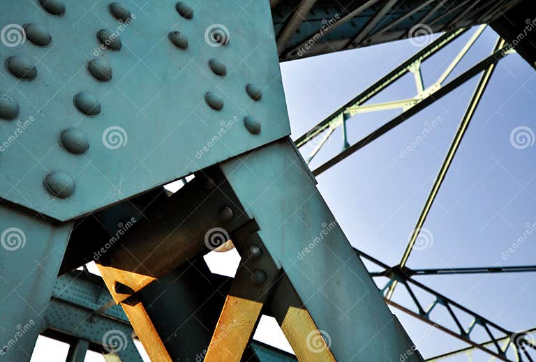 Old bridge construction stock image. Image of blue, architecture - 13274269
