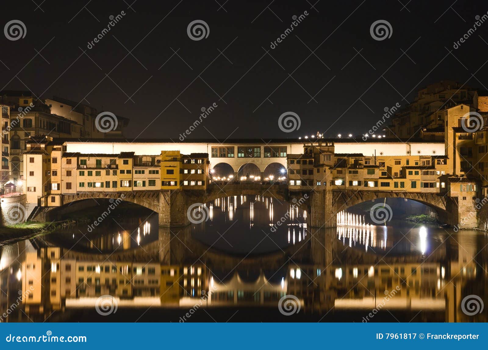Old bridge firenze stock image. Image of scene, firenze - 7961817