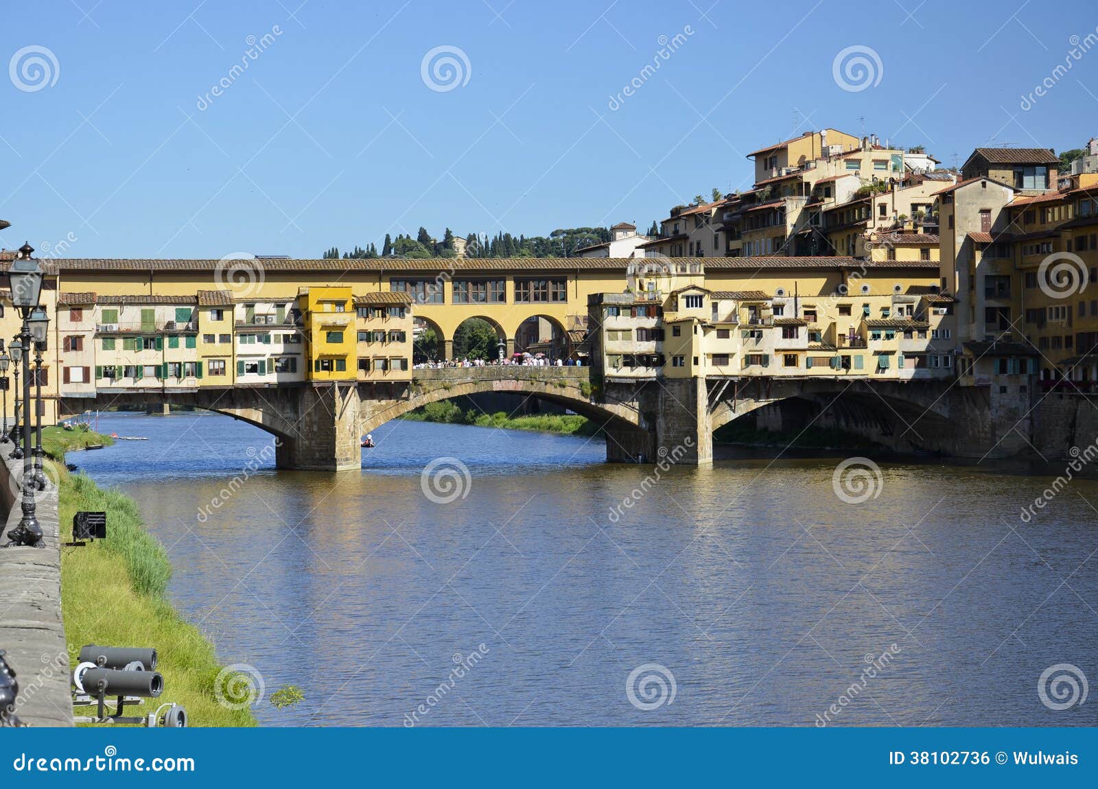 Old Bridge, Florence 2 stock photo. Image of scenery - 38102736